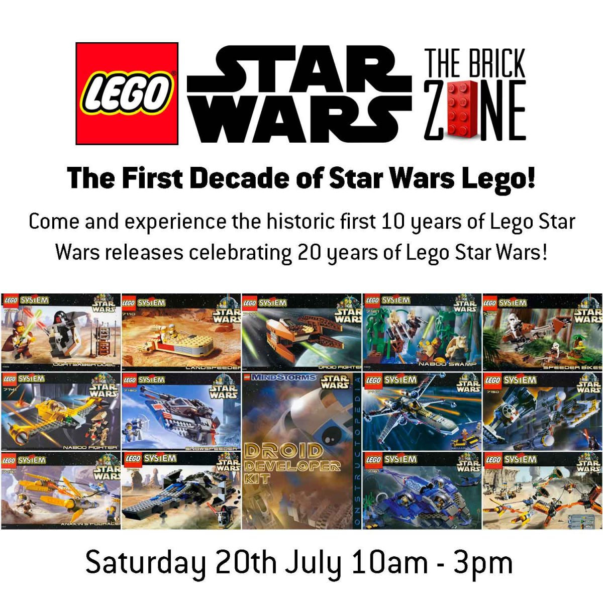 A Decade of Lego Star Wars – The Brick Zone, Maleny