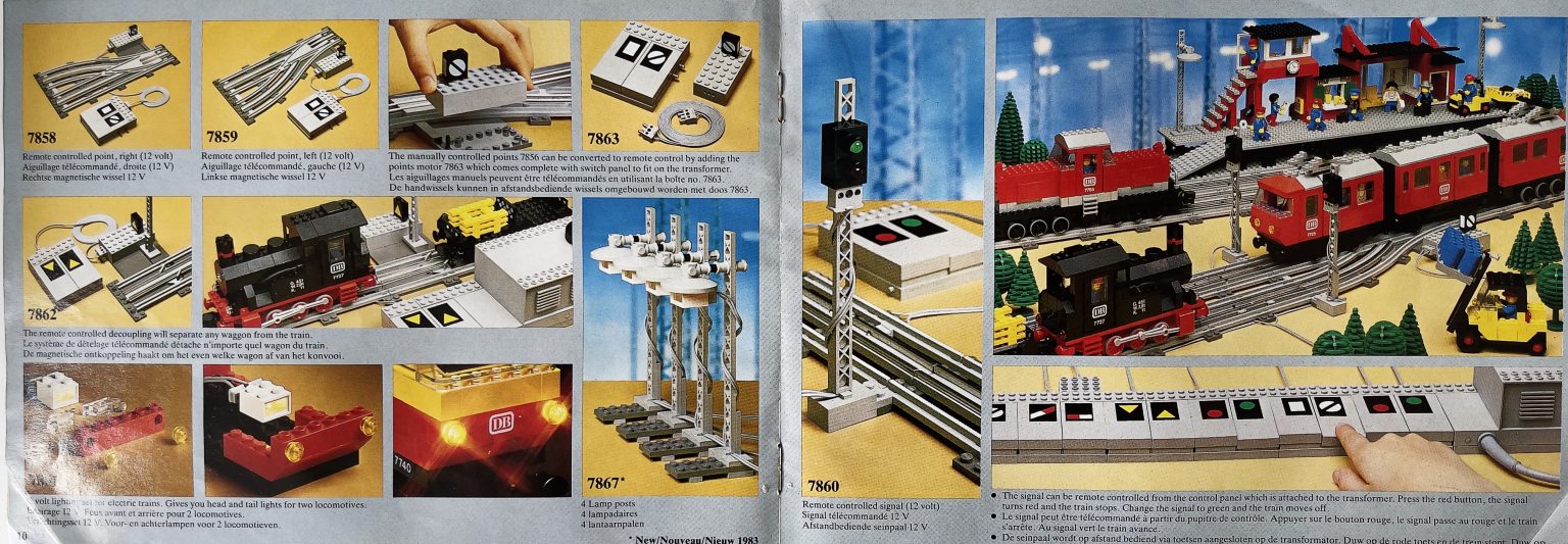 1983 LEGO Trains Catalogue – 40 Years Ago In LEGO Trains – The Brick Zone, Maleny
